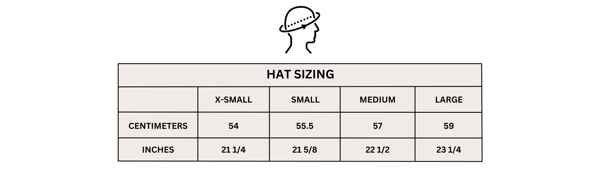 Hat Size Guide – The Native Hat Co.